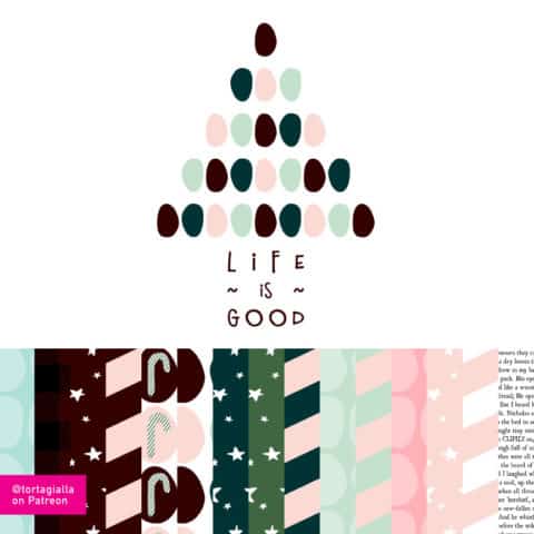 December Daily Paper Designs - tortagialla